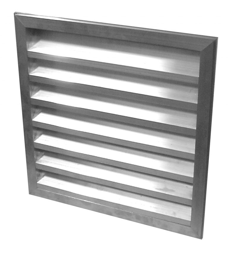 Flanged, Chevron, Channel, Drainable Louvers - Lloyd Industries