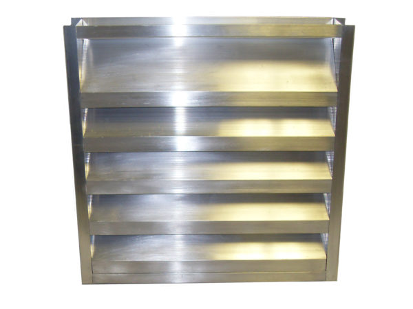 Flanged, Chevron, Channel, Drainable Louvers - Lloyd Industries