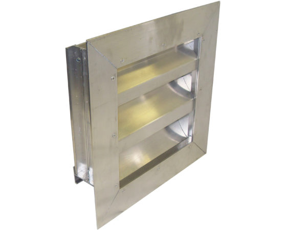 Flanged, Chevron, Channel, Drainable Louvers - Lloyd Industries