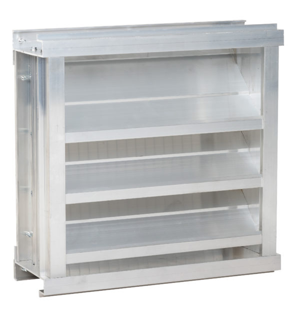 Flanged, Chevron, Channel, Drainable Louvers - Lloyd Industries