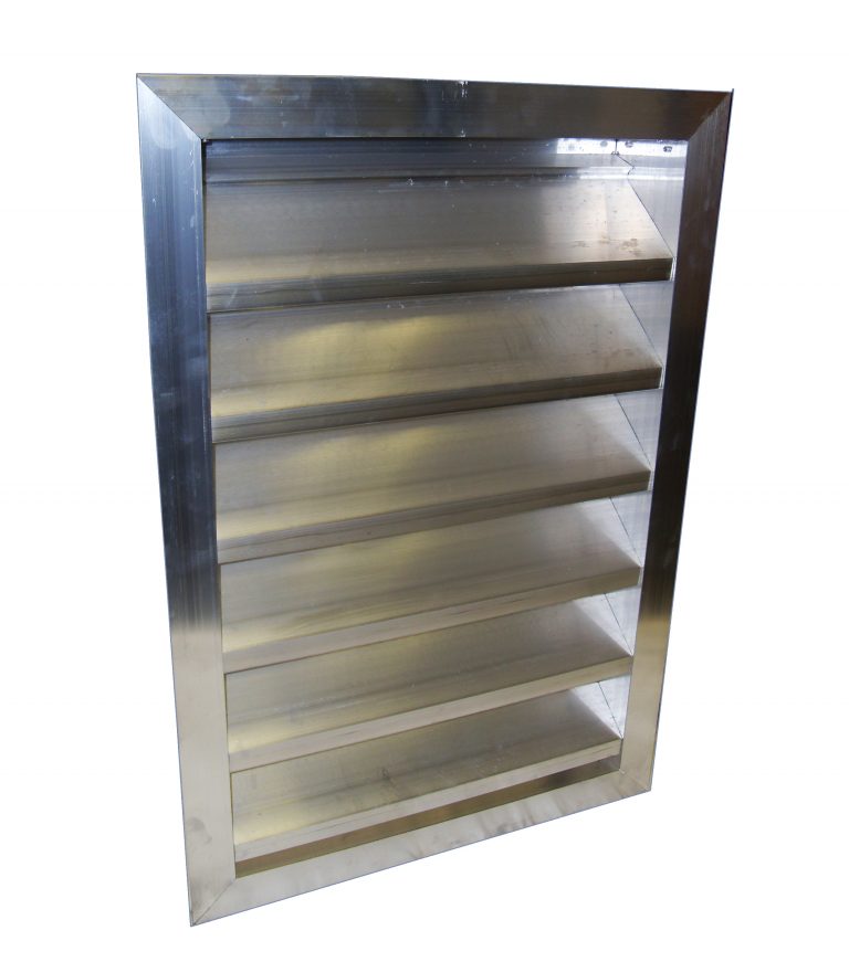 Flanged, Chevron, Channel, Drainable Louvers - Lloyd Industries