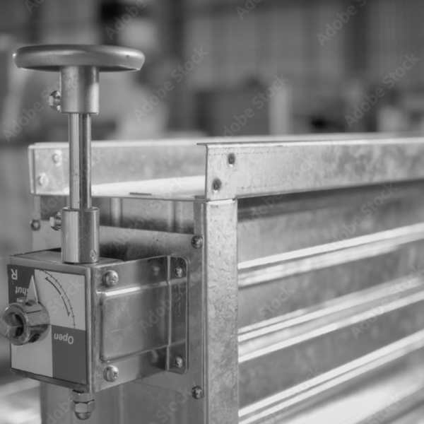 Motorized fire dampers