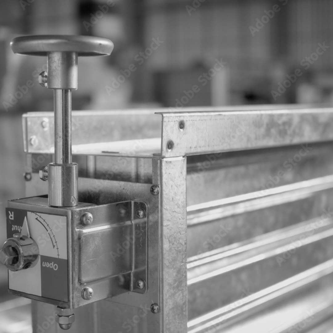 Motorized fire dampers